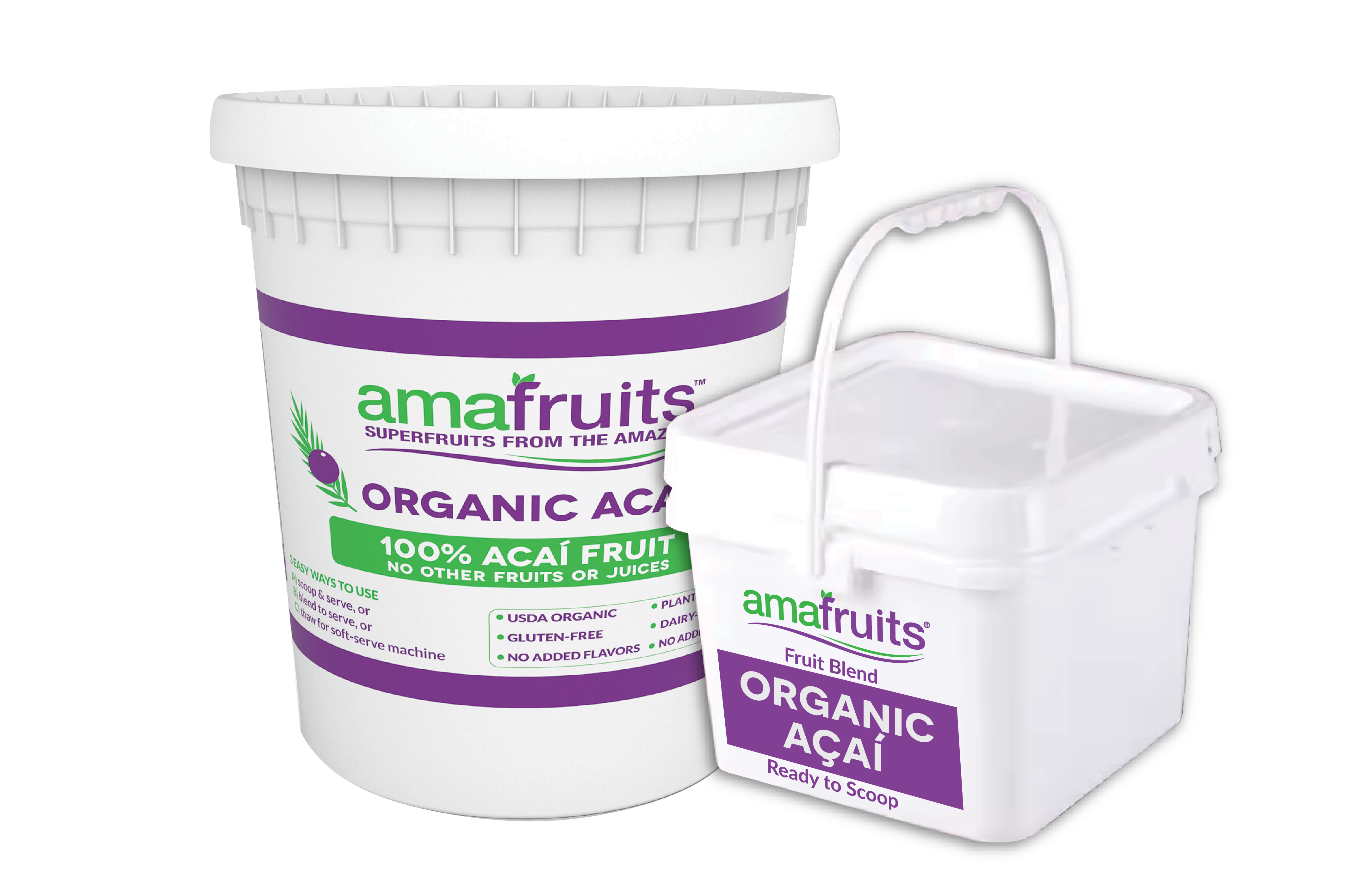 Organic Acai - Ready to Scoop Tubs